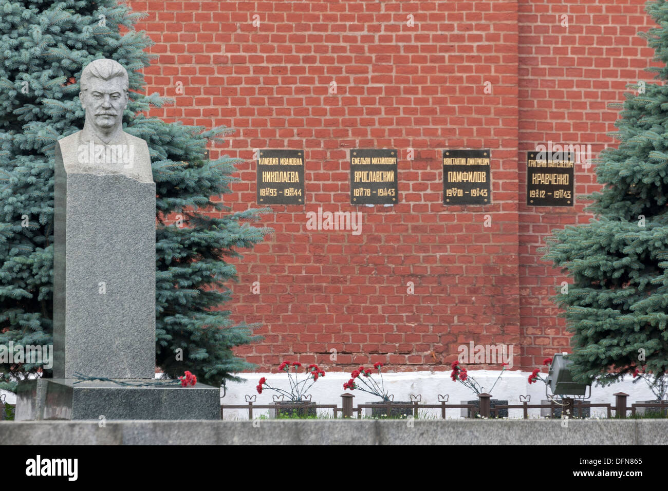 Stalin Statue Red Square Moscow