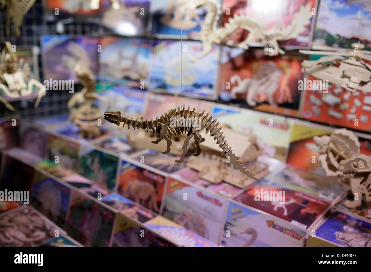 Wooden dinosaur kit hi-res stock photography and images - Alamy