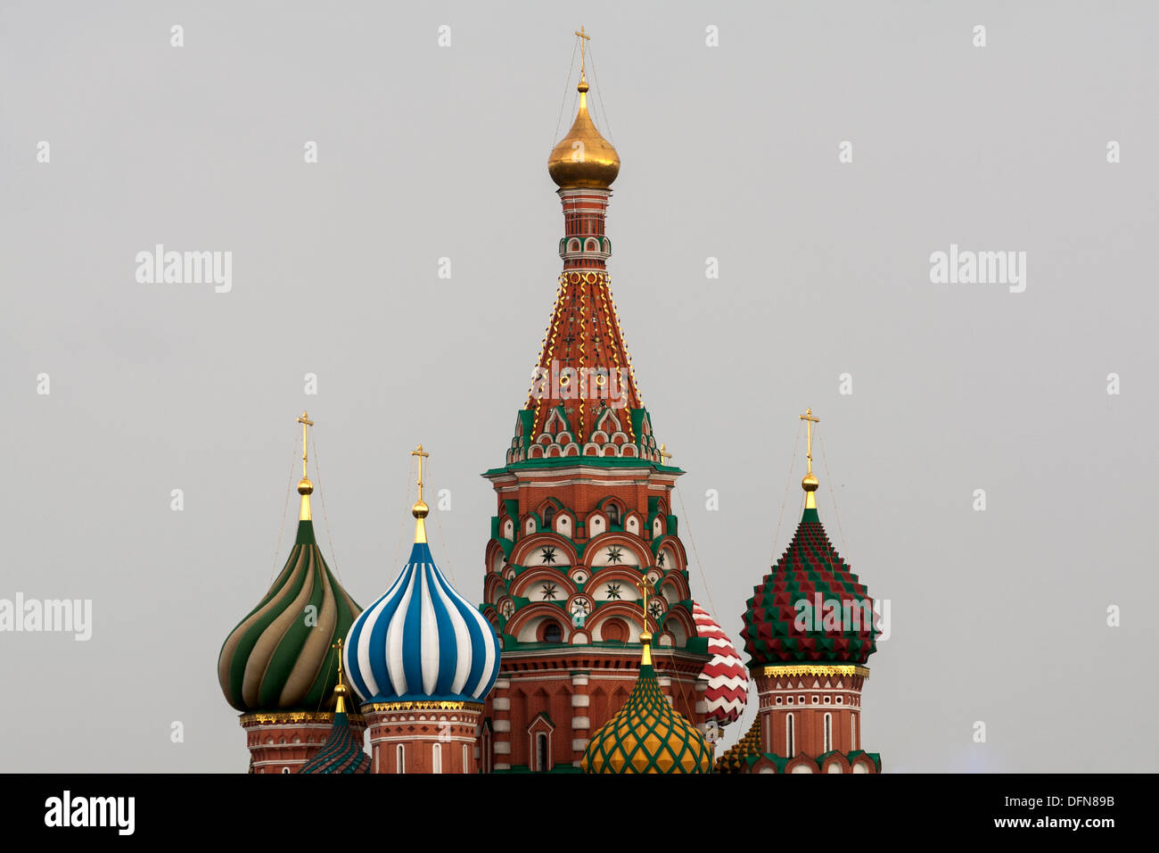 St Basil's cathedral, Red Square, Moscow, Russia Stock Photo - Alamy