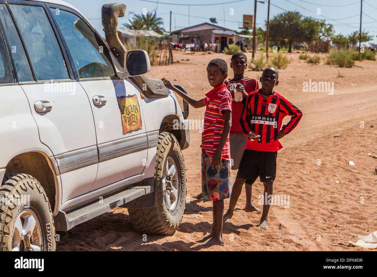 Children in Namibia Stock Photo - Alamy