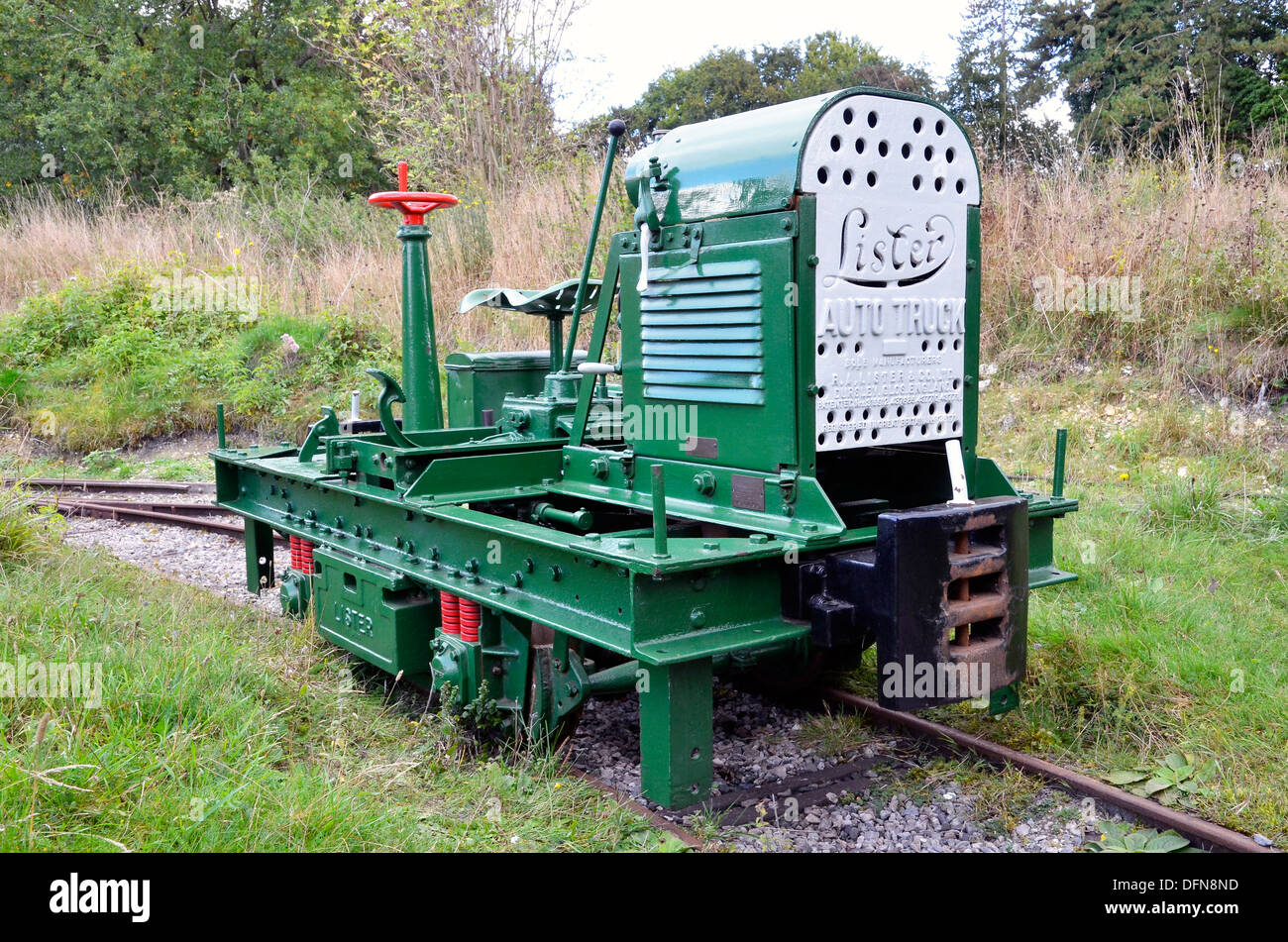 Lister Autotruck an industrial narrow gauge railway tractor from the ...