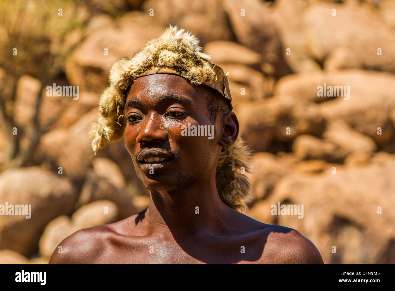 Portrait namibian man hi-res stock photography and images - Alamy