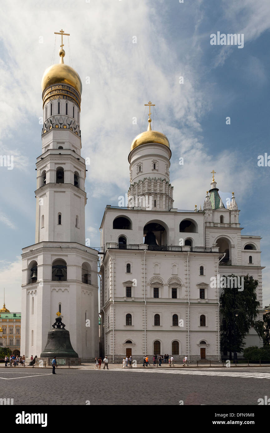 The Ivan the Great Bell-tower, The Assumption Belfry and the Filaret's ...