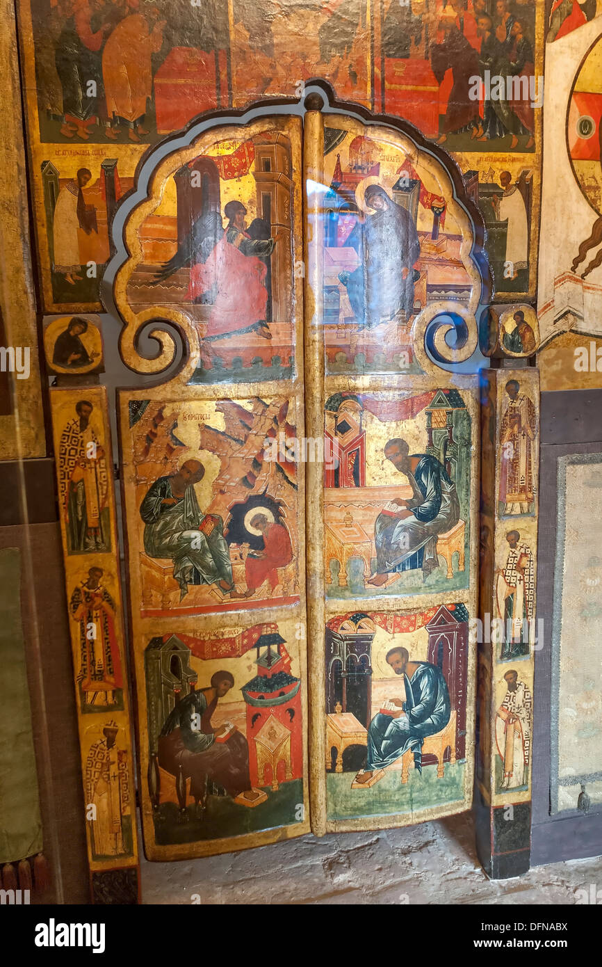 Interior St Basil's Cathedral, Red Square, Moscow, Russia Stock Photo ...