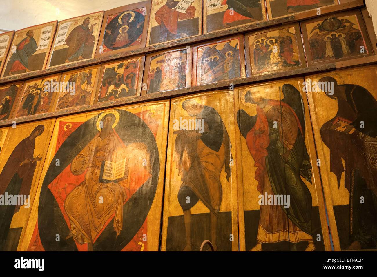 Interior St Basil's Cathedral, Red Square, Moscow, Russia Stock Photo ...