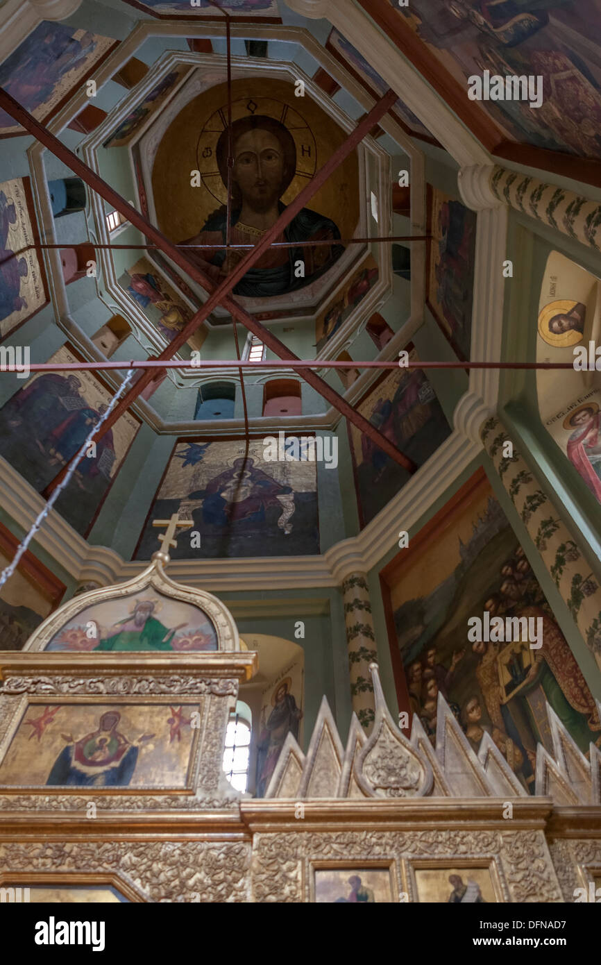 Interior St Basil's Cathedral, Red Square, Moscow, Russia Stock Photo ...