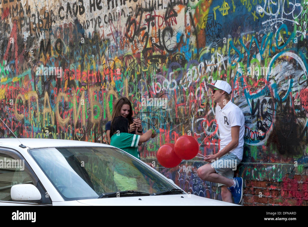Ulitsa arbat street moscow hi-res stock photography and images - Alamy