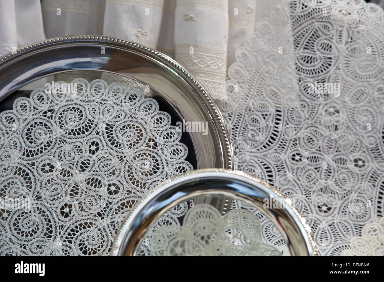 Flanders lace shop hi-res stock photography and images - Alamy