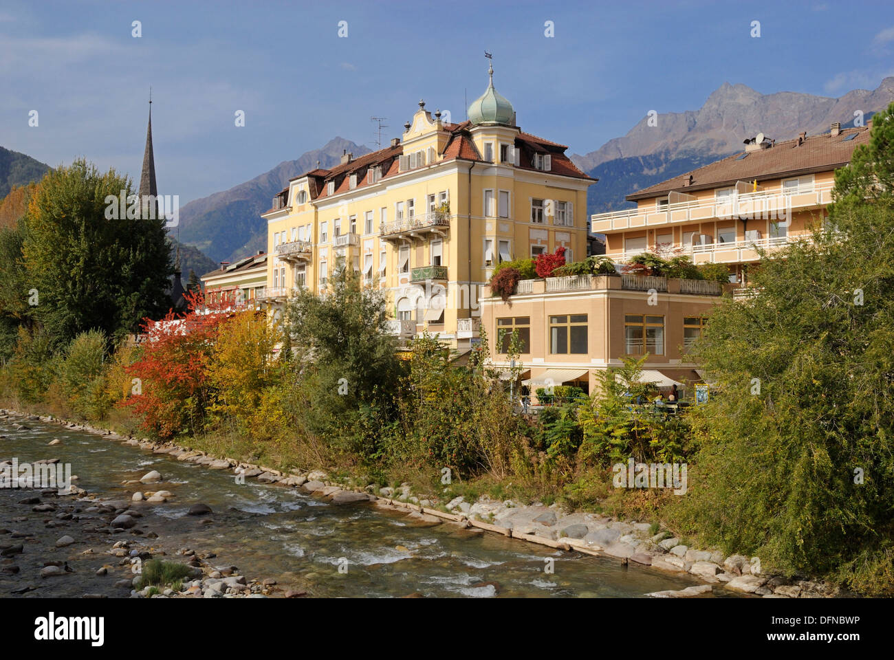 Historic center of merano hi-res stock photography and images - Alamy