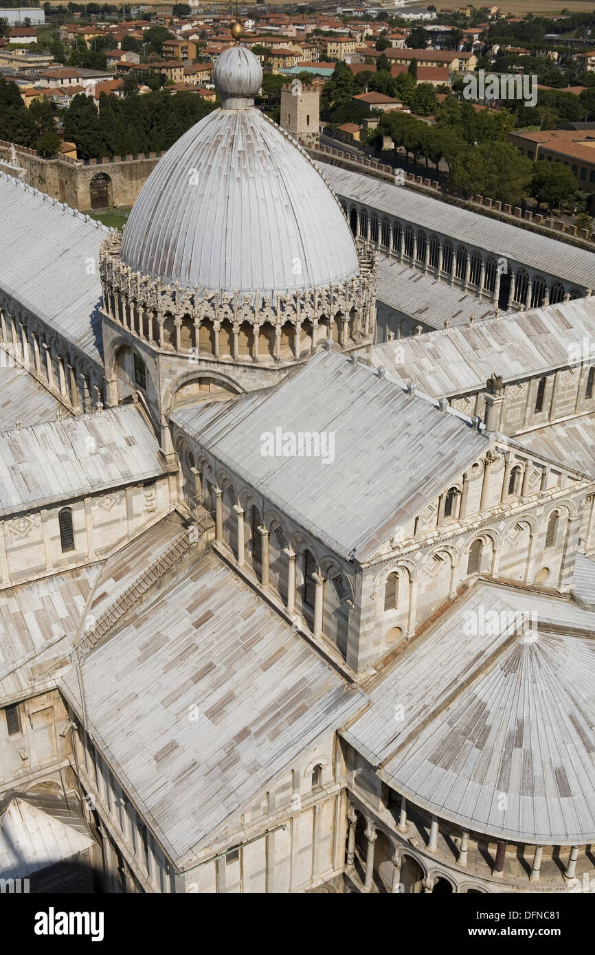 Pisa cathedral from above hi-res stock photography and images - Alamy
