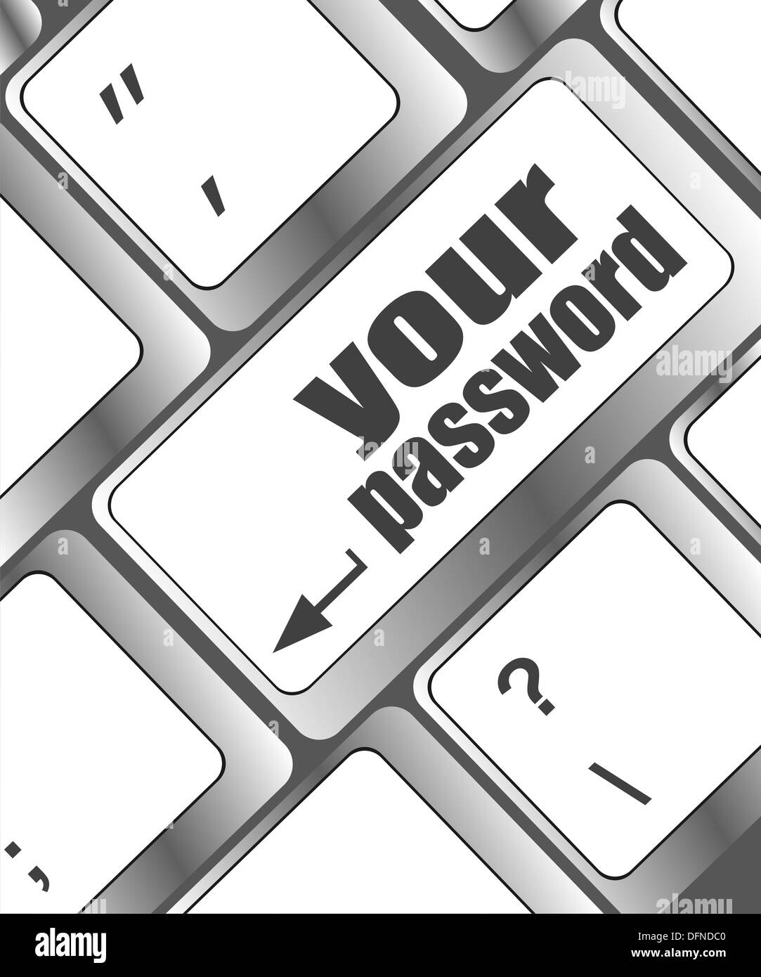 Typing password Black and White Stock Photos & Images - Alamy