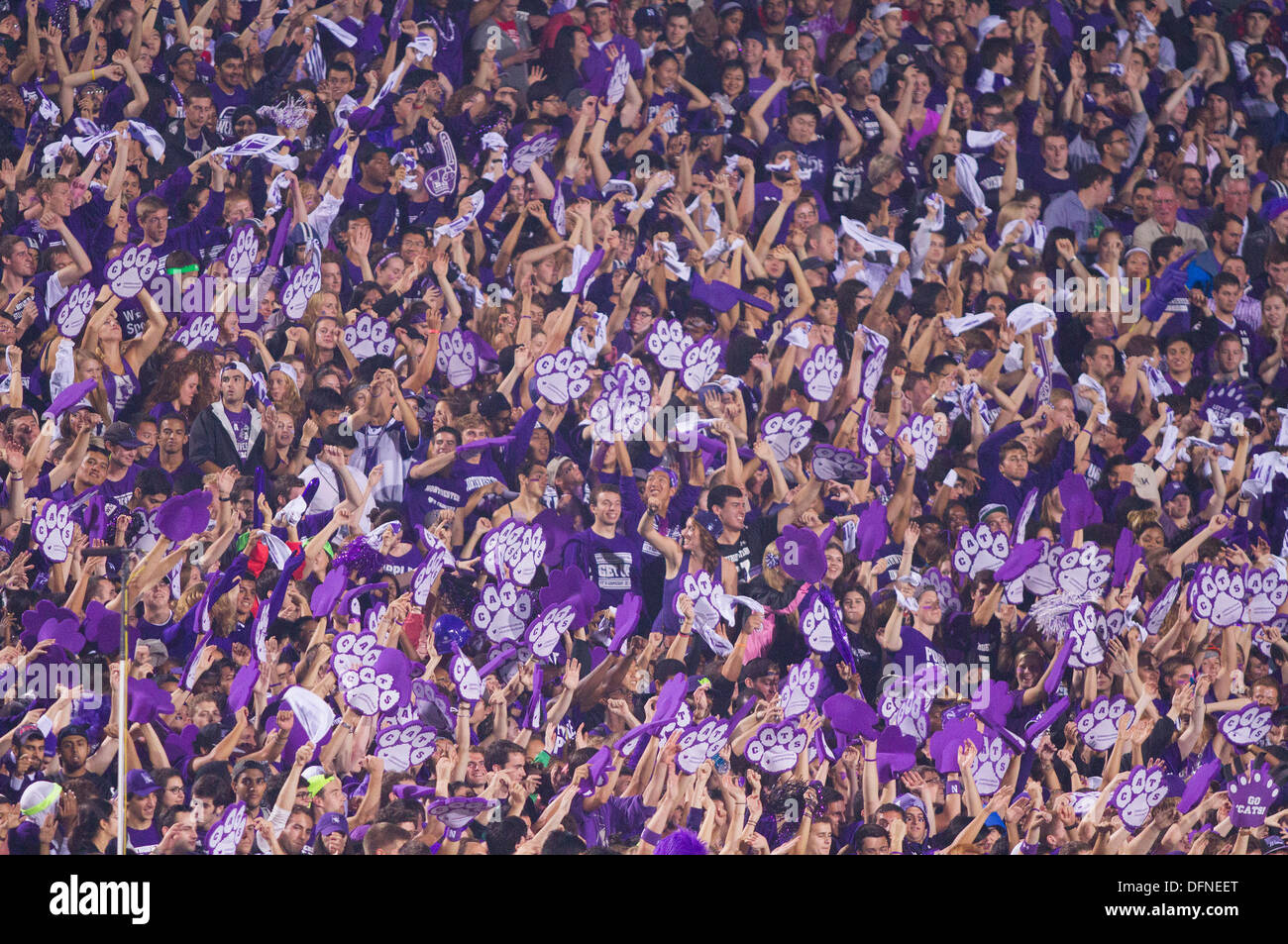 Ohio state student section during hi-res stock photography and images ...