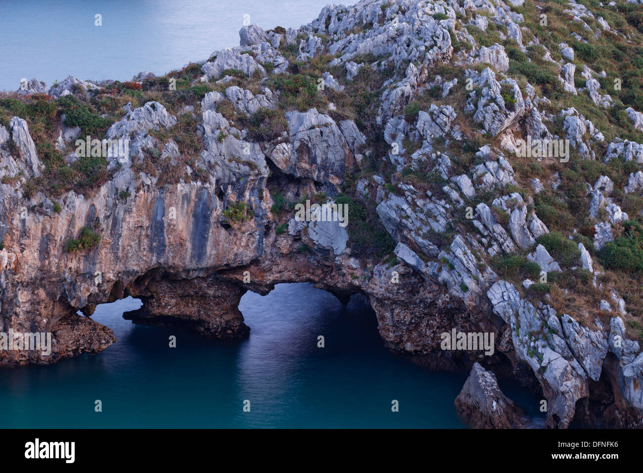 Playa de Cuevas del Mar, rock formation, caves, rock arch, coast ...