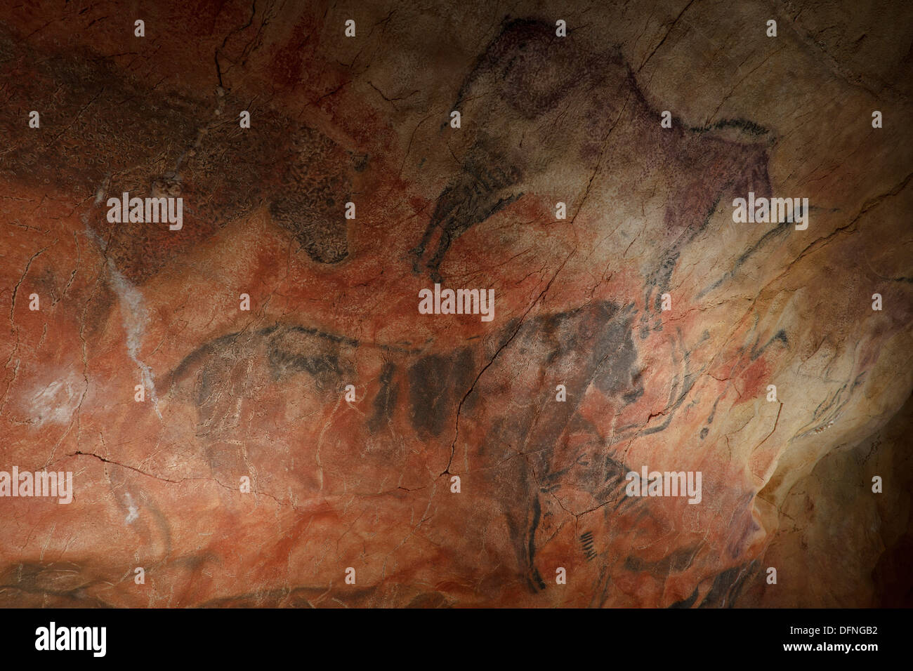 Tito bustillo cave painting hi-res stock photography and images - Alamy