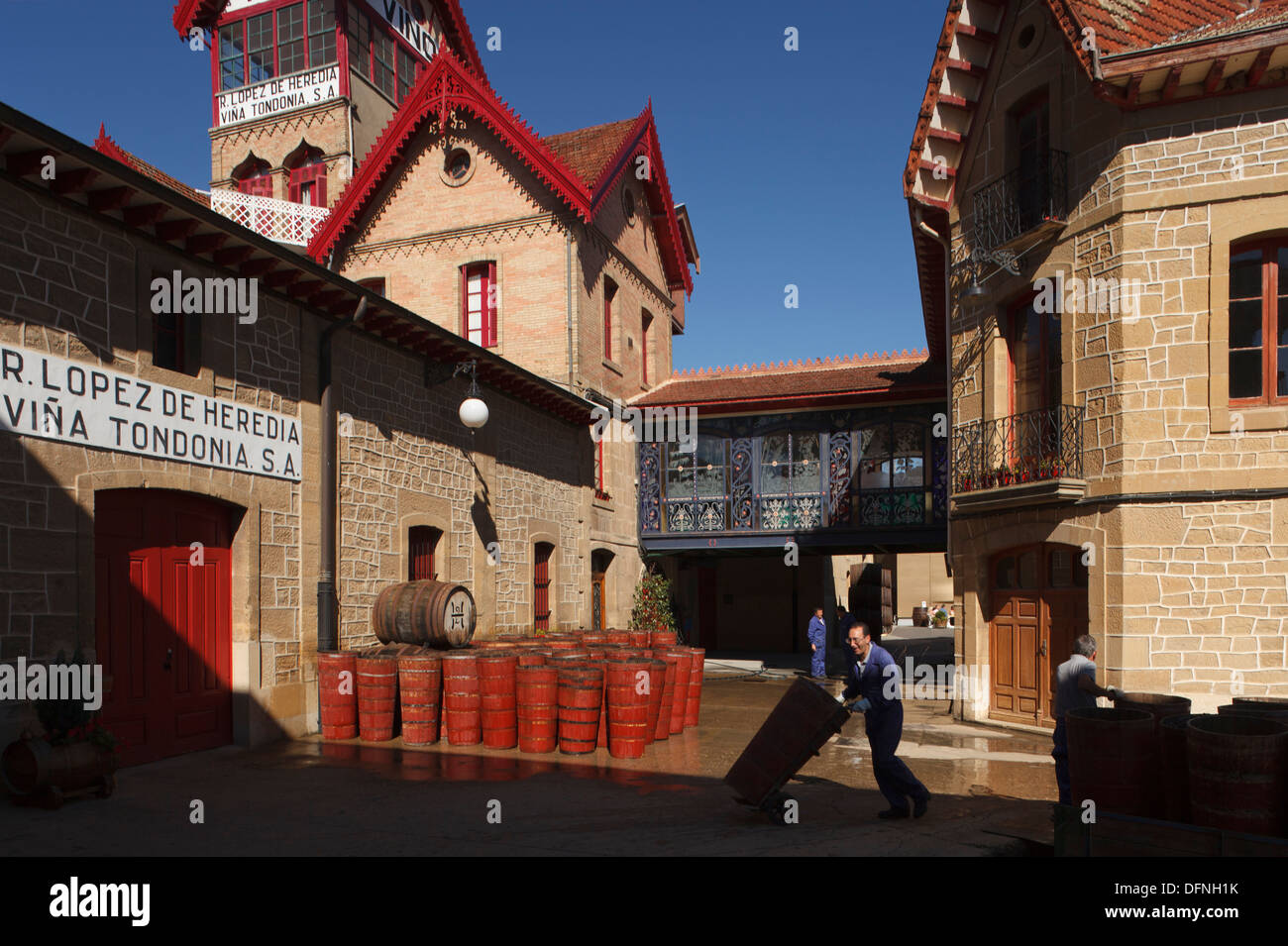 Lopez de heredia winery bodega hi-res stock photography and images - Alamy