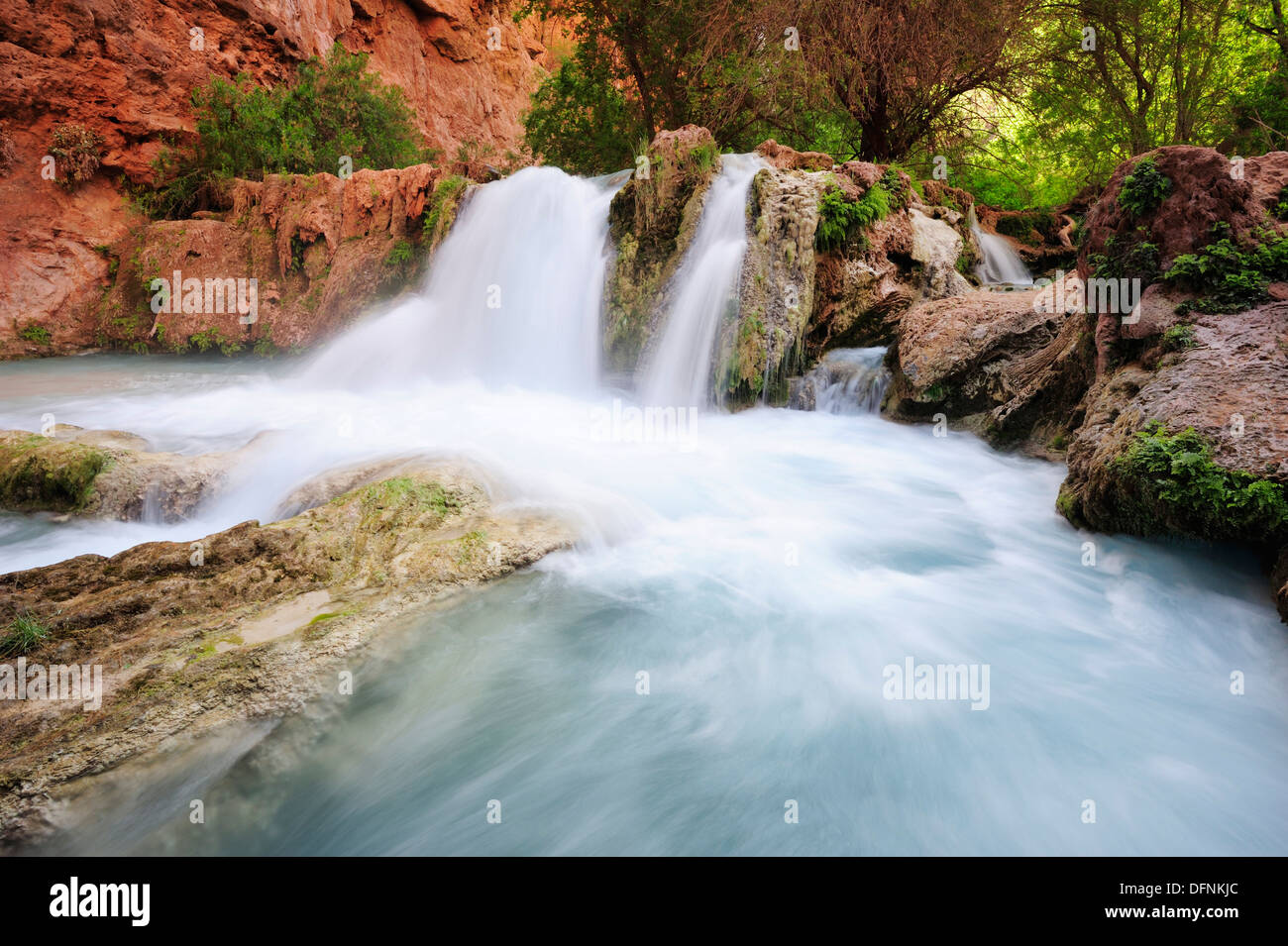 Waterfall, Havasu, Supai, Grand Canyon, Grand Canyon National Park ...
