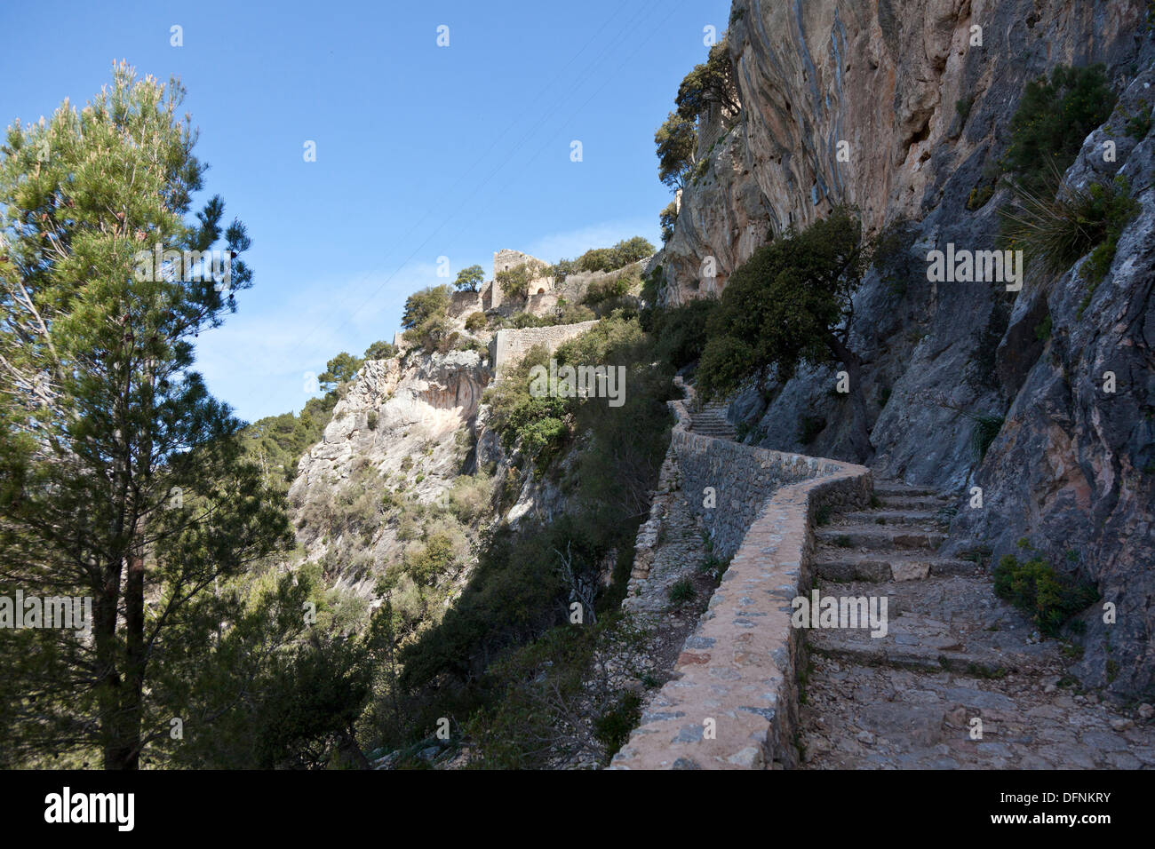 Castell d Alaro, castle Alaro, Alaro, Serra de Tramuntana, UNESCO World ...