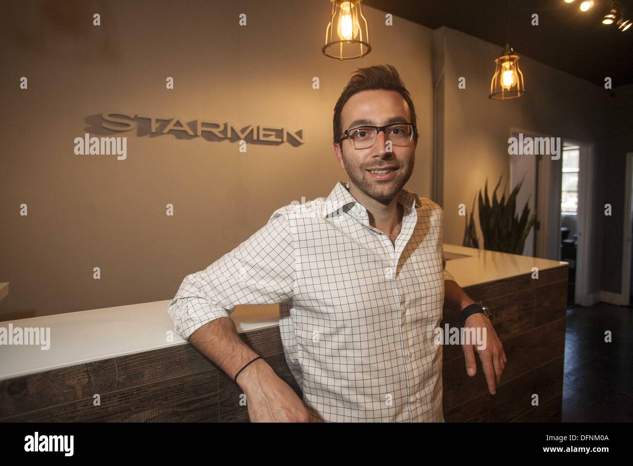 Los Angeles, California, USA. 24th Sep, 2013. Armen David, founder of ...