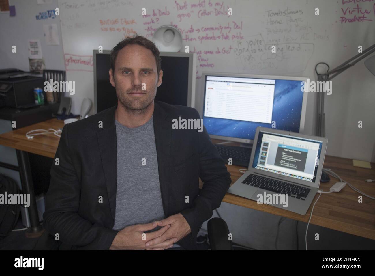 Los Angeles, California, USA. 25th Sep, 2013. Chance Barnett, CEO of ...