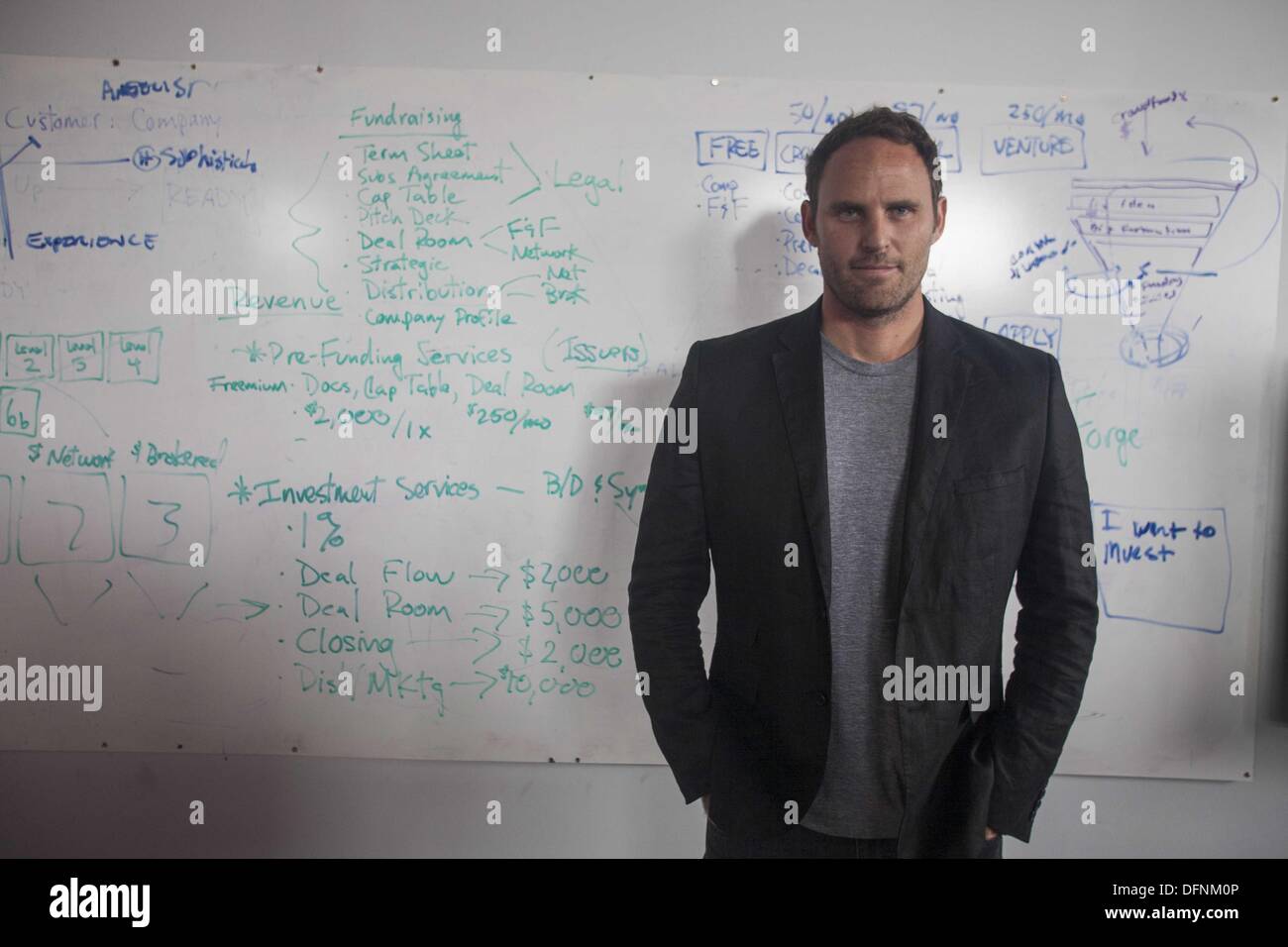 Los Angeles, California, USA. 25th Sep, 2013. Chance Barnett, CEO of ...