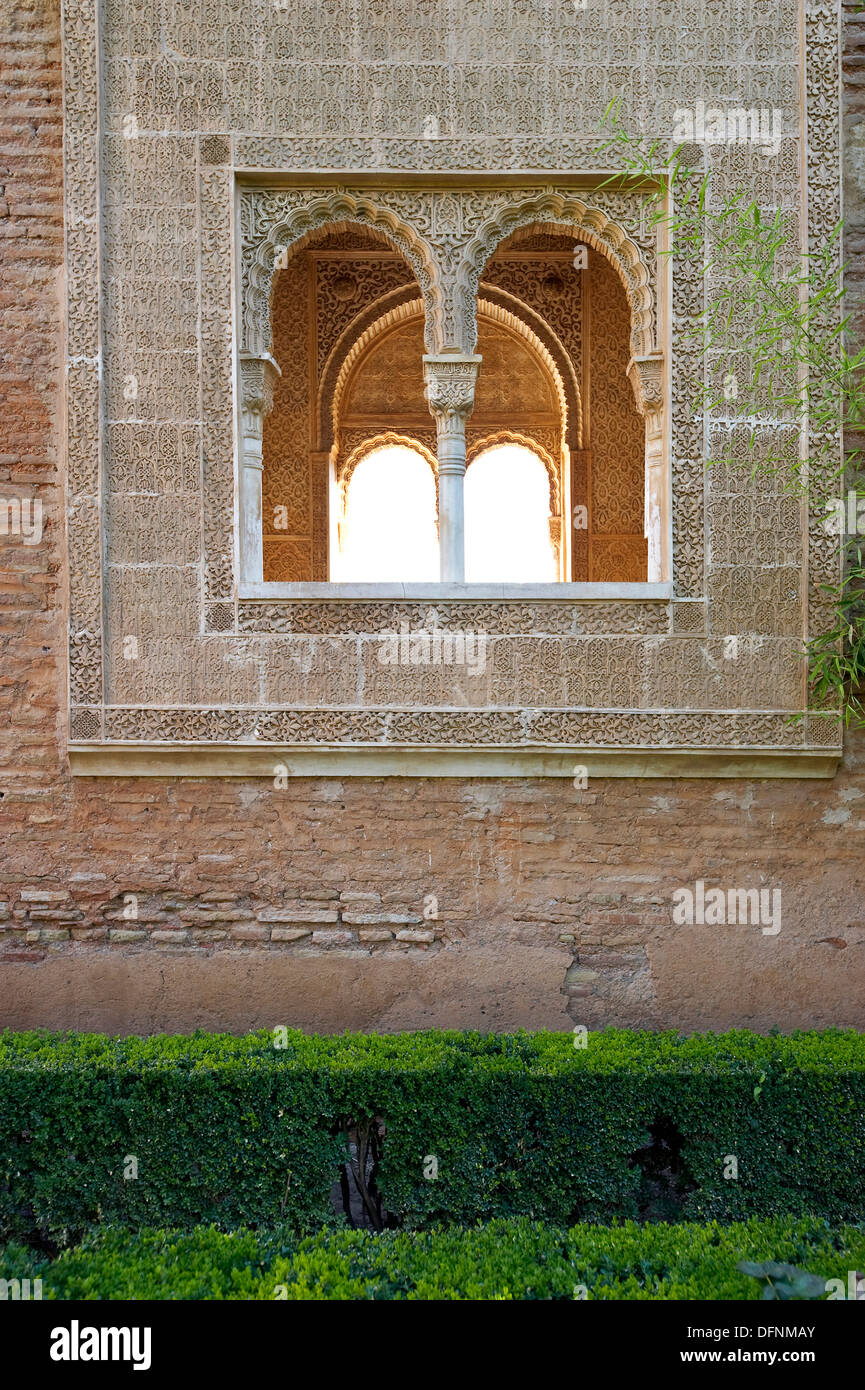 Alhambra granada window hi-res stock photography and images - Alamy