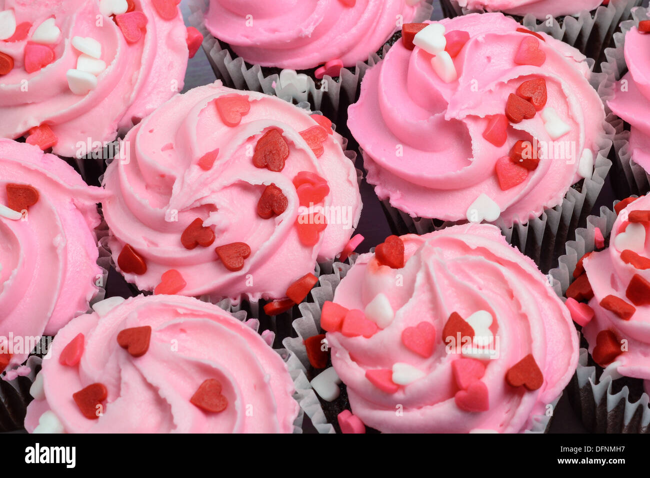 Close up cupcakes frosting sprinkles hi-res stock photography and ...