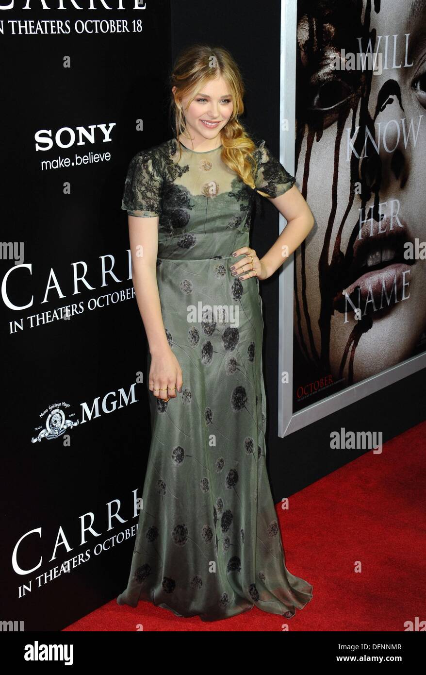 Hollywood, California, USA. 7th October 2013. Chloe Grace Moretz at ...