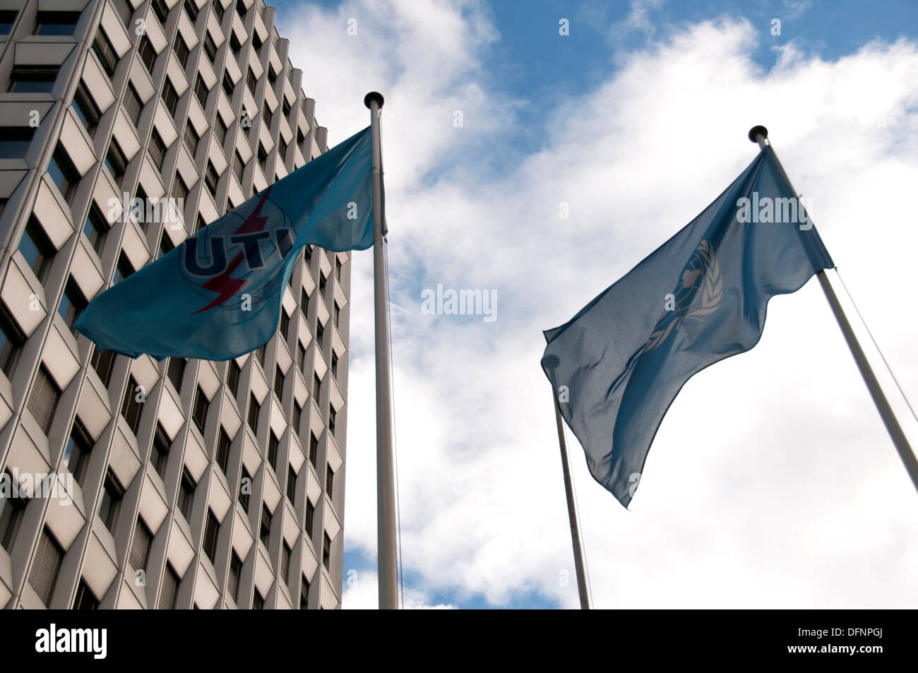 I.T.U. headquarters building in Geneva, Switzerland, International ...