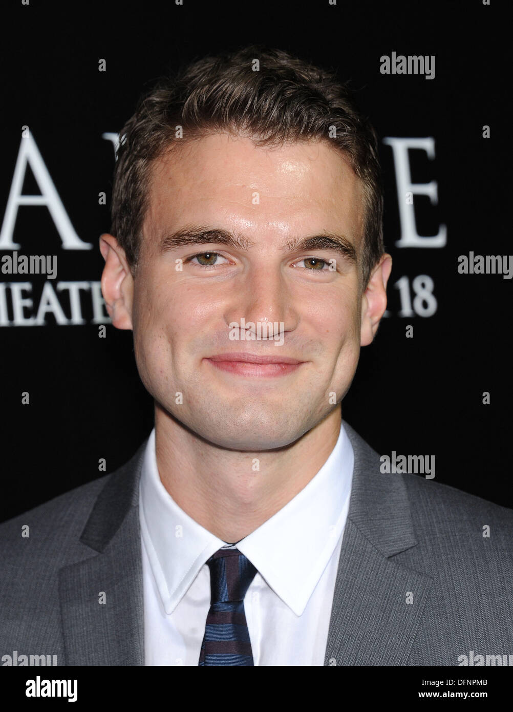Hollywood, California, USA. 7th Oct, 2013. Alex Russell arrives for the ...