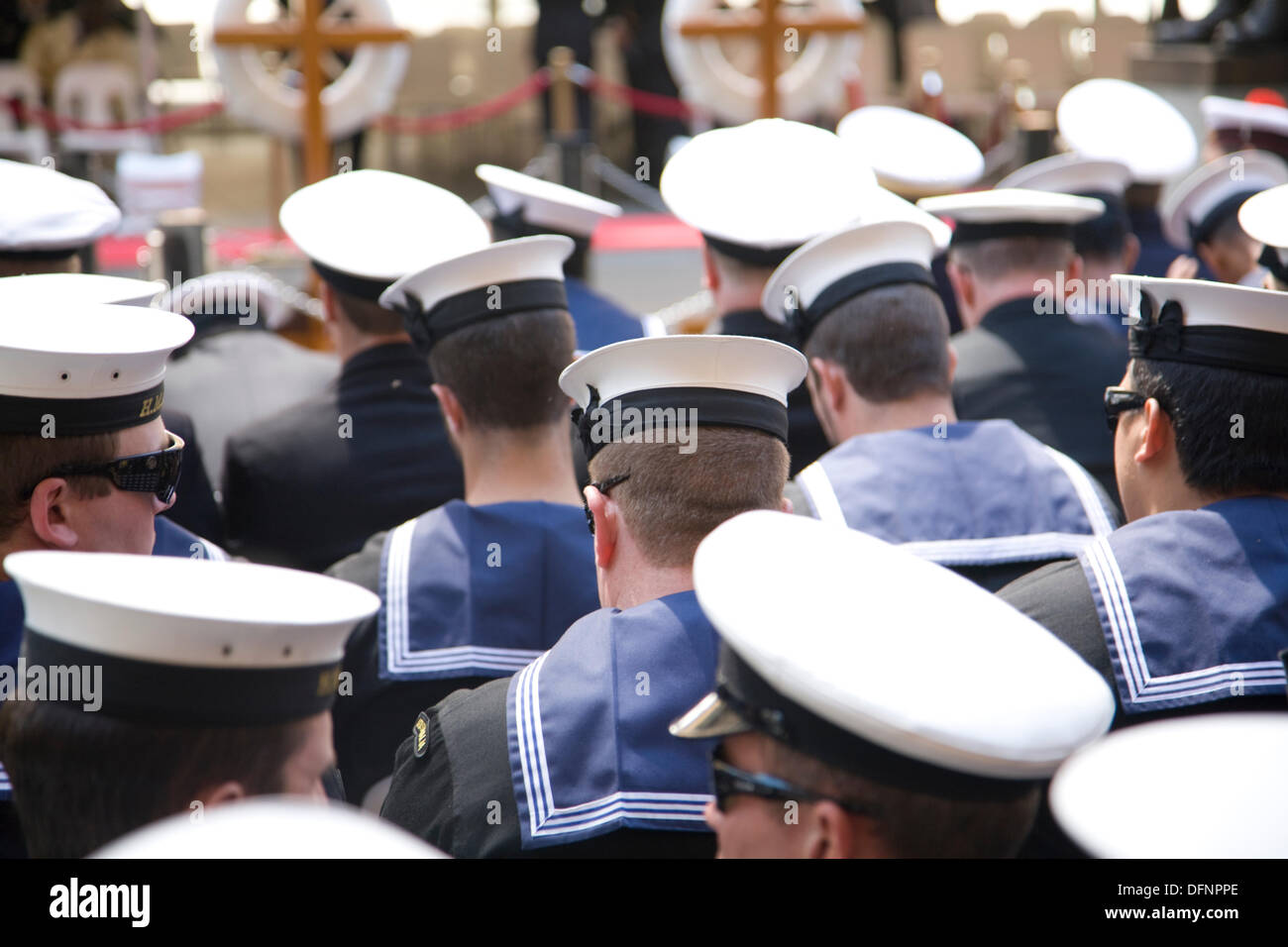 Australian naval uniforms hi-res stock photography and images - Alamy