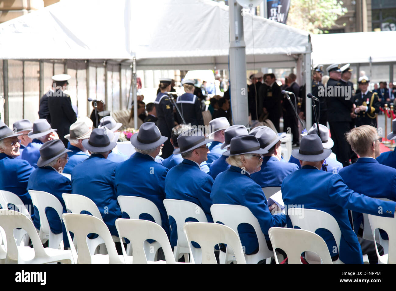 Australian naval uniforms hi-res stock photography and images - Alamy