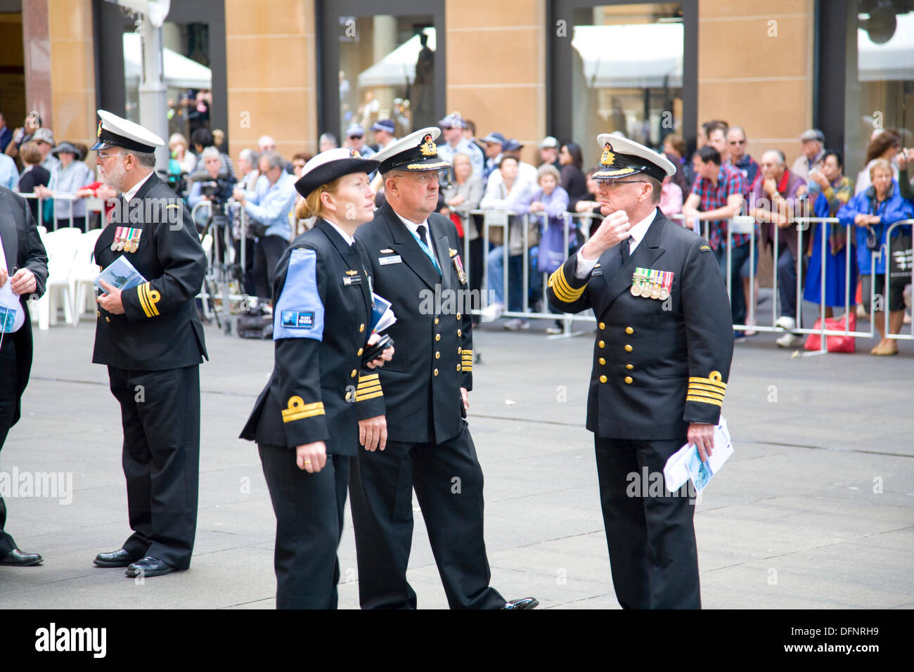 Australian navy uniform hi-res stock photography and images - Alamy