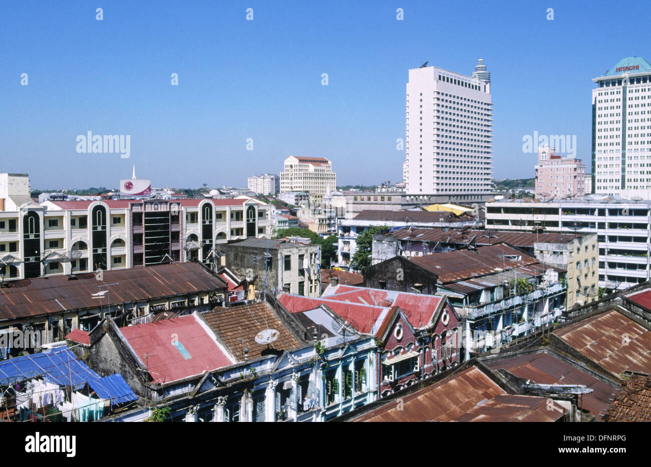 Yangon City Overview High Resolution Stock Photography and Images - Alamy