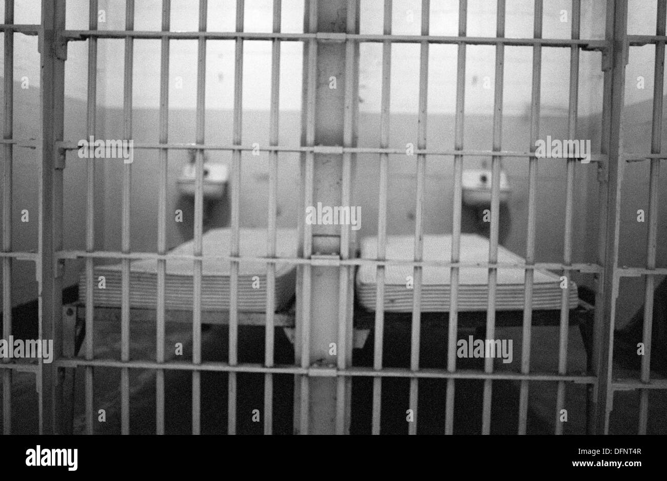 Empty prison cell Black and White Stock Photos & Images - Alamy