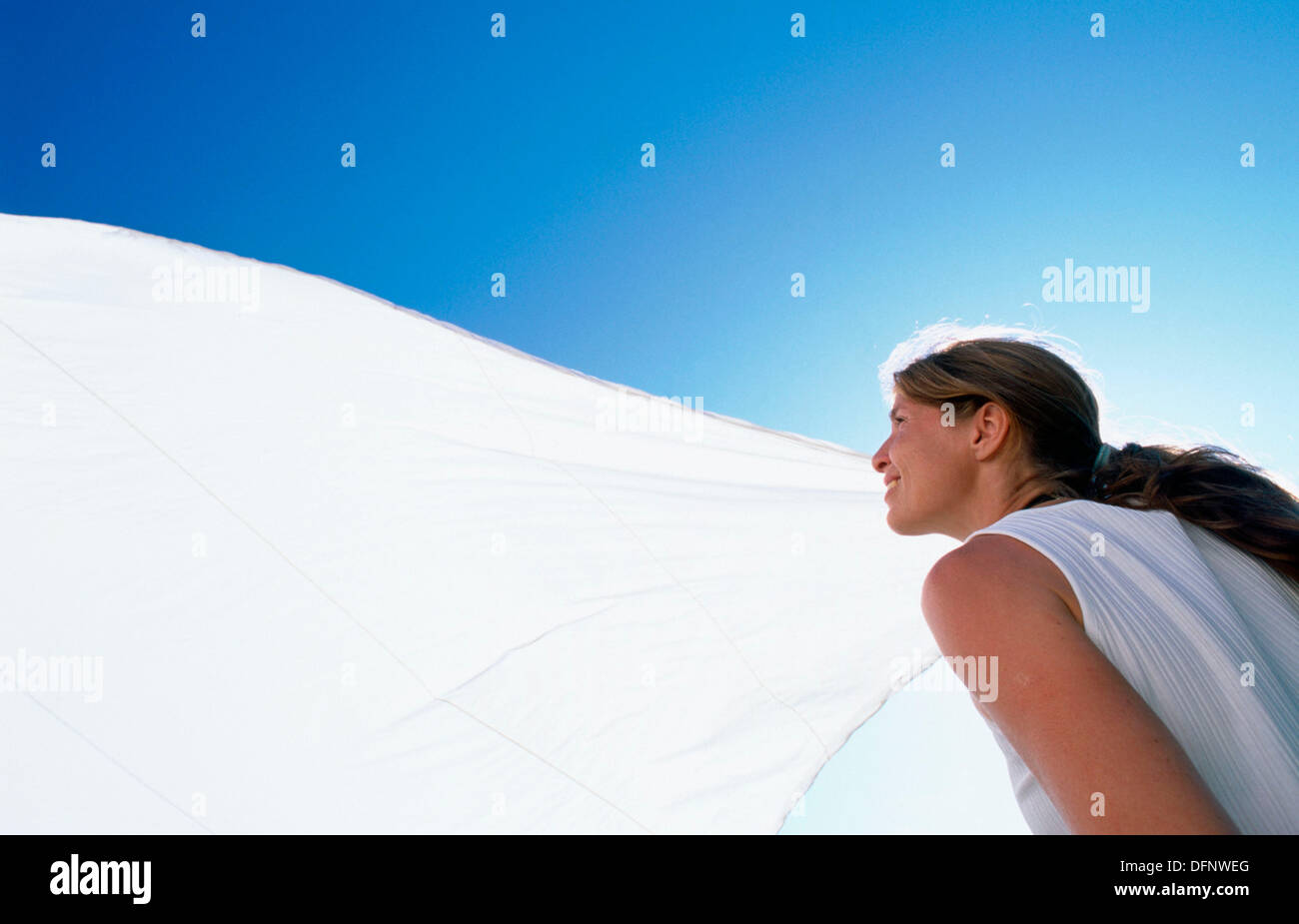 Pulling up sail hi-res stock photography and images - Alamy