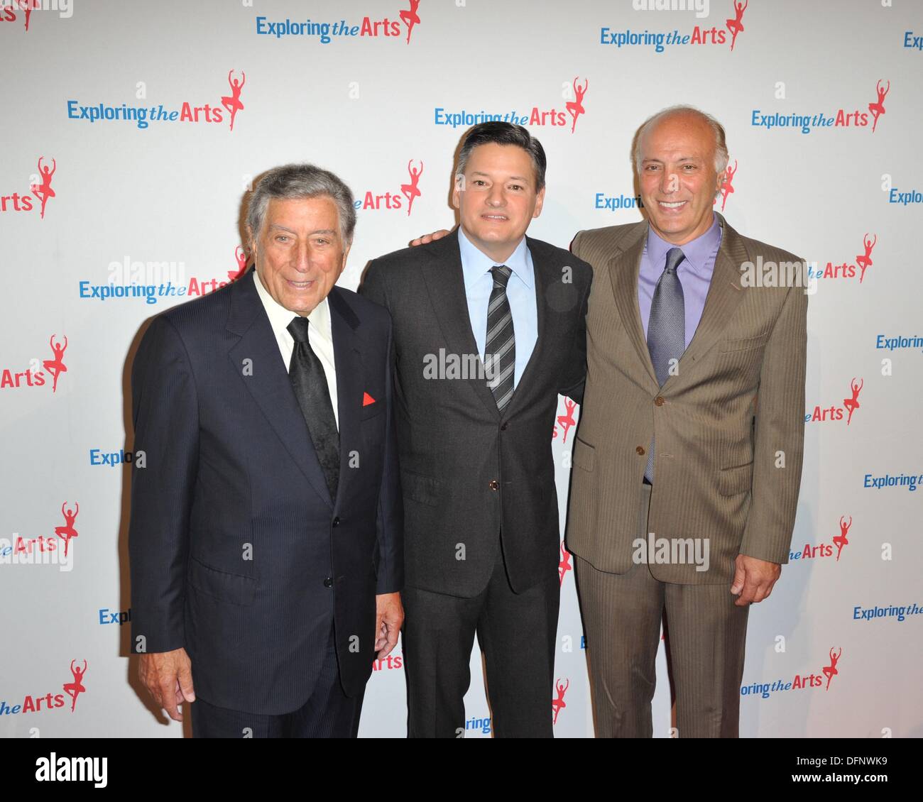 New York, NY, USA. 7th Oct, 2013. Tony Bennettt, Ted Sarandos, at ...