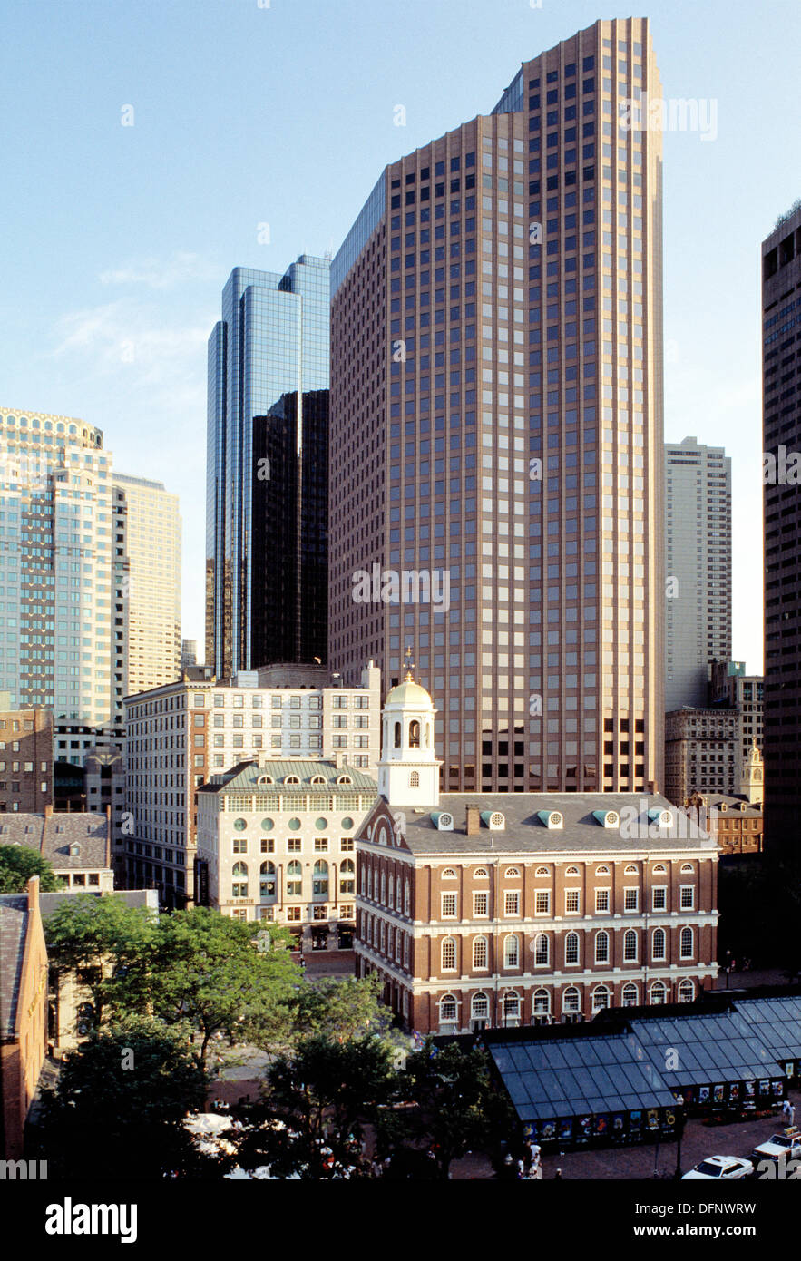Boston old city hall hi-res stock photography and images - Alamy