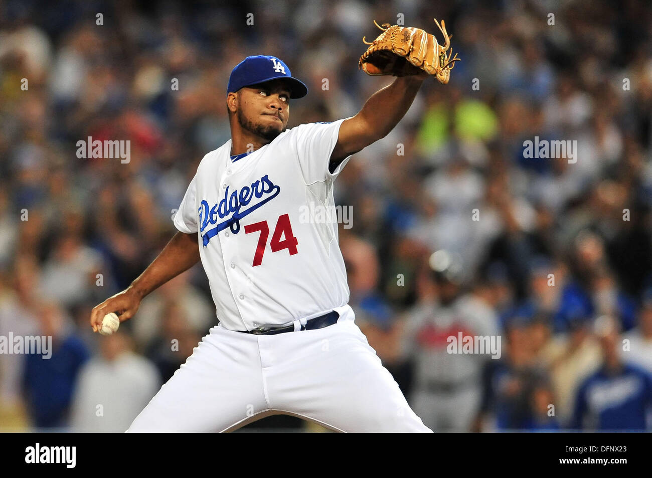 Los Angeles, California, USA. 7th October 2013. Los Angeles Dodgers ...