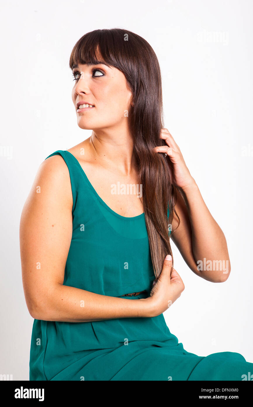 real pretty woman Stock Photo - Alamy