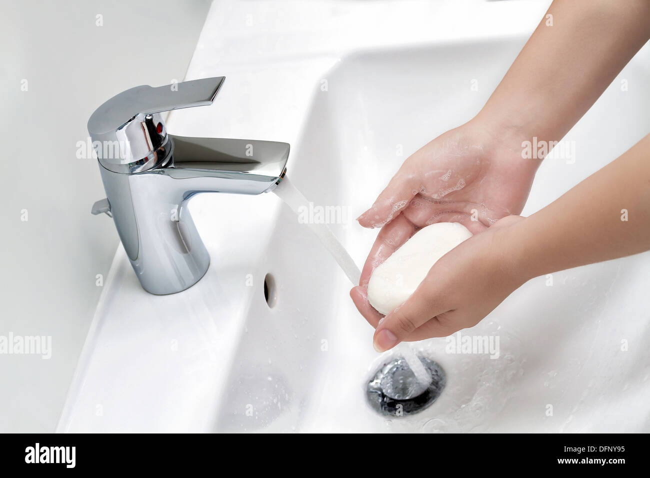 Handwashing hi-res stock photography and images - Alamy