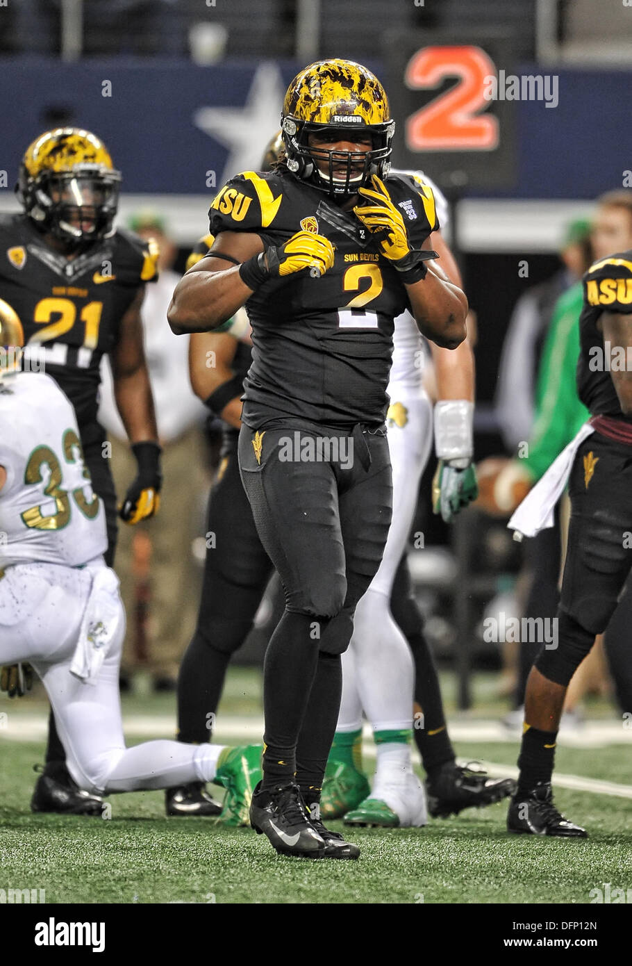 Arizona State Sun Devils linebacker Steffon Martin (2) in action.during ...