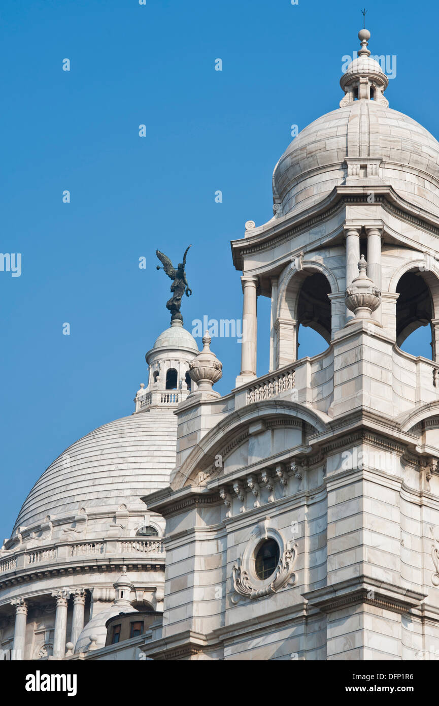 Architectural detail of a memorial, Victoria Memorial, Kolkata, West ...