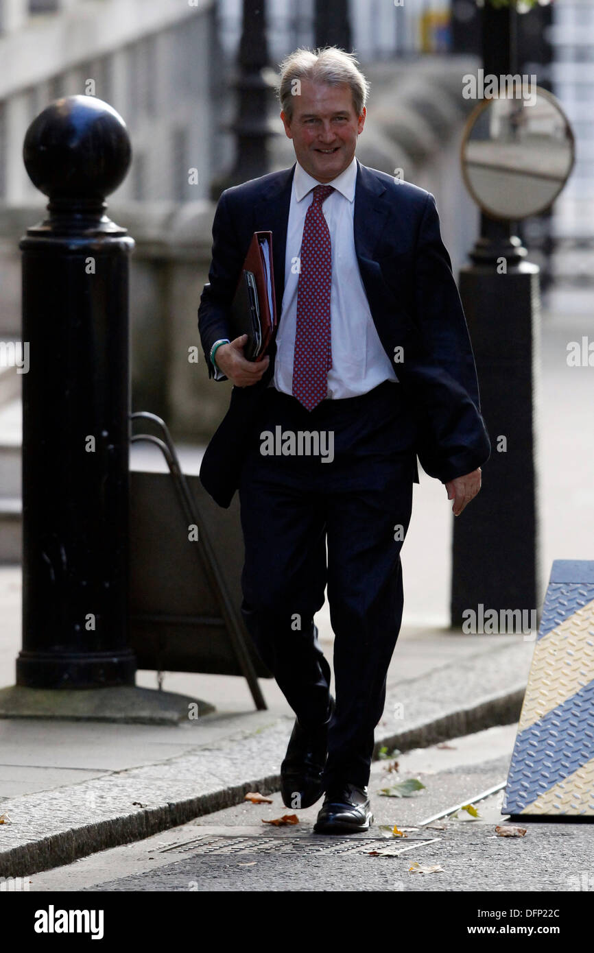 London, UK. 8th October 2013. Owen Paterson MP Secretary of State for ...
