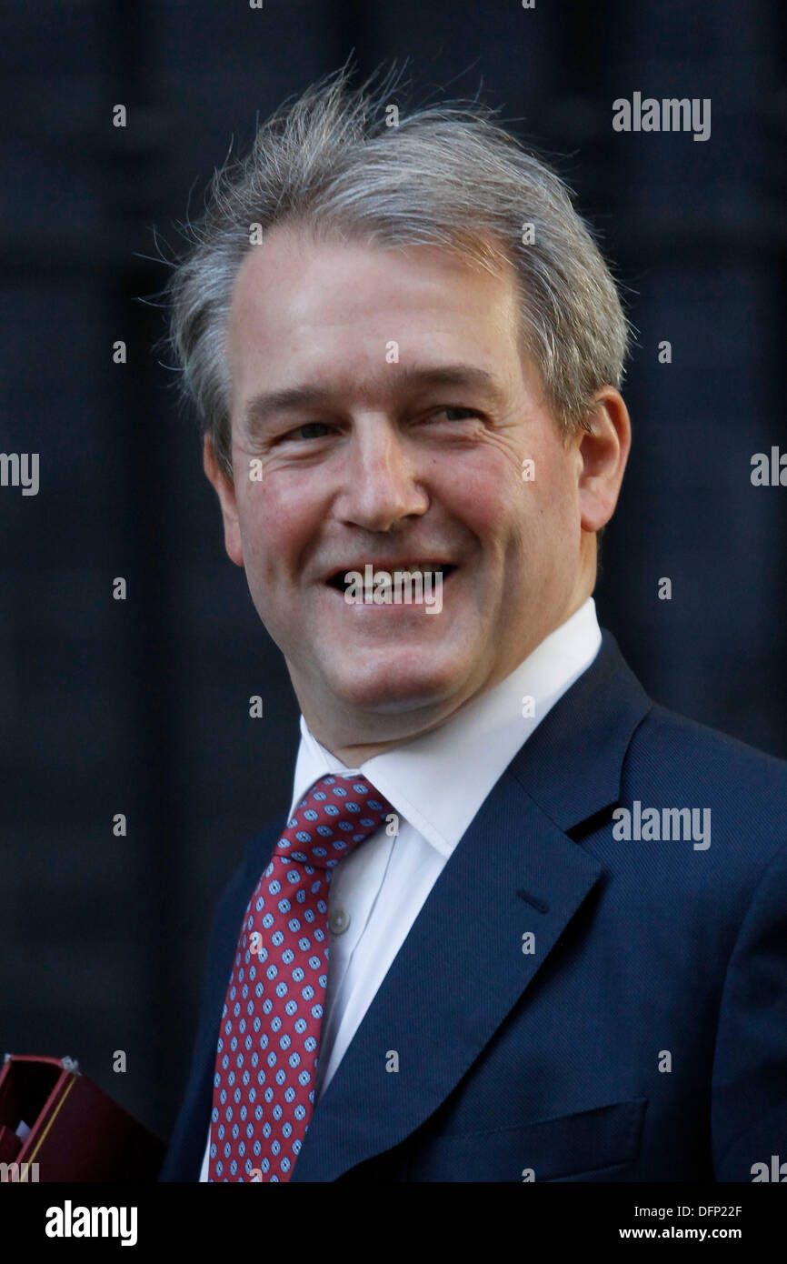 London, UK. 8th October 2013. Owen Paterson MP Secretary of State for ...