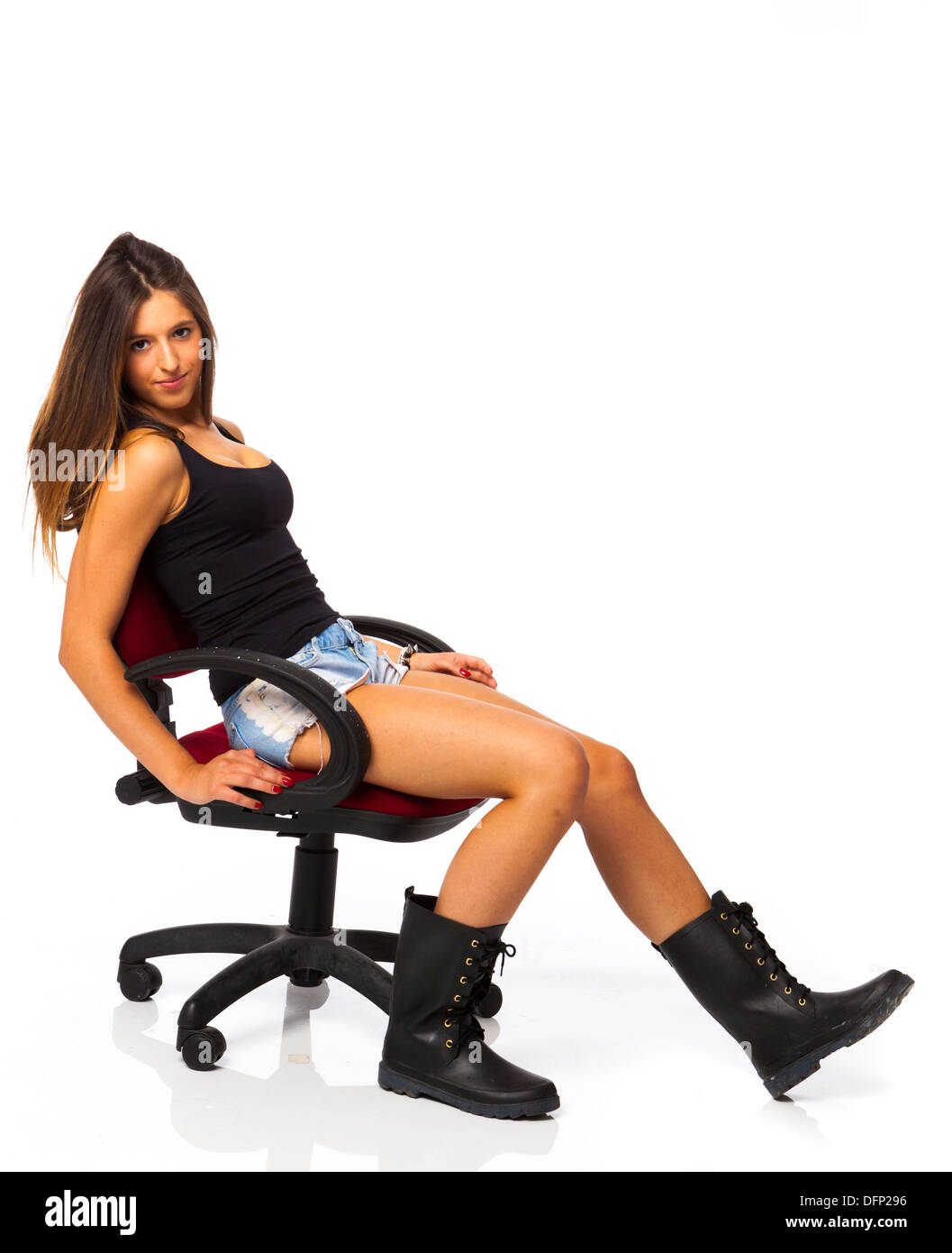 real pretty woman Stock Photo - Alamy