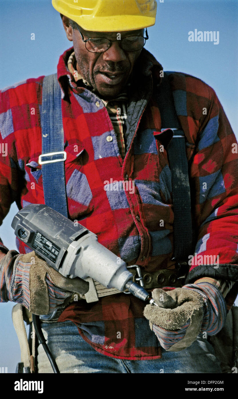 Installing deck hi-res stock photography and images - Alamy