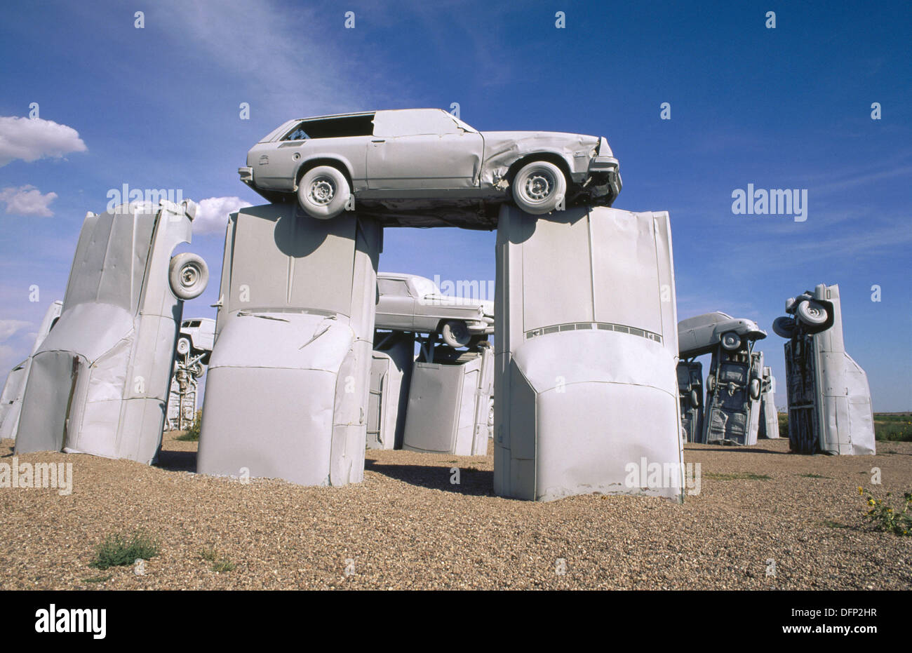 Carhenge sculpture hi-res stock photography and images - Alamy