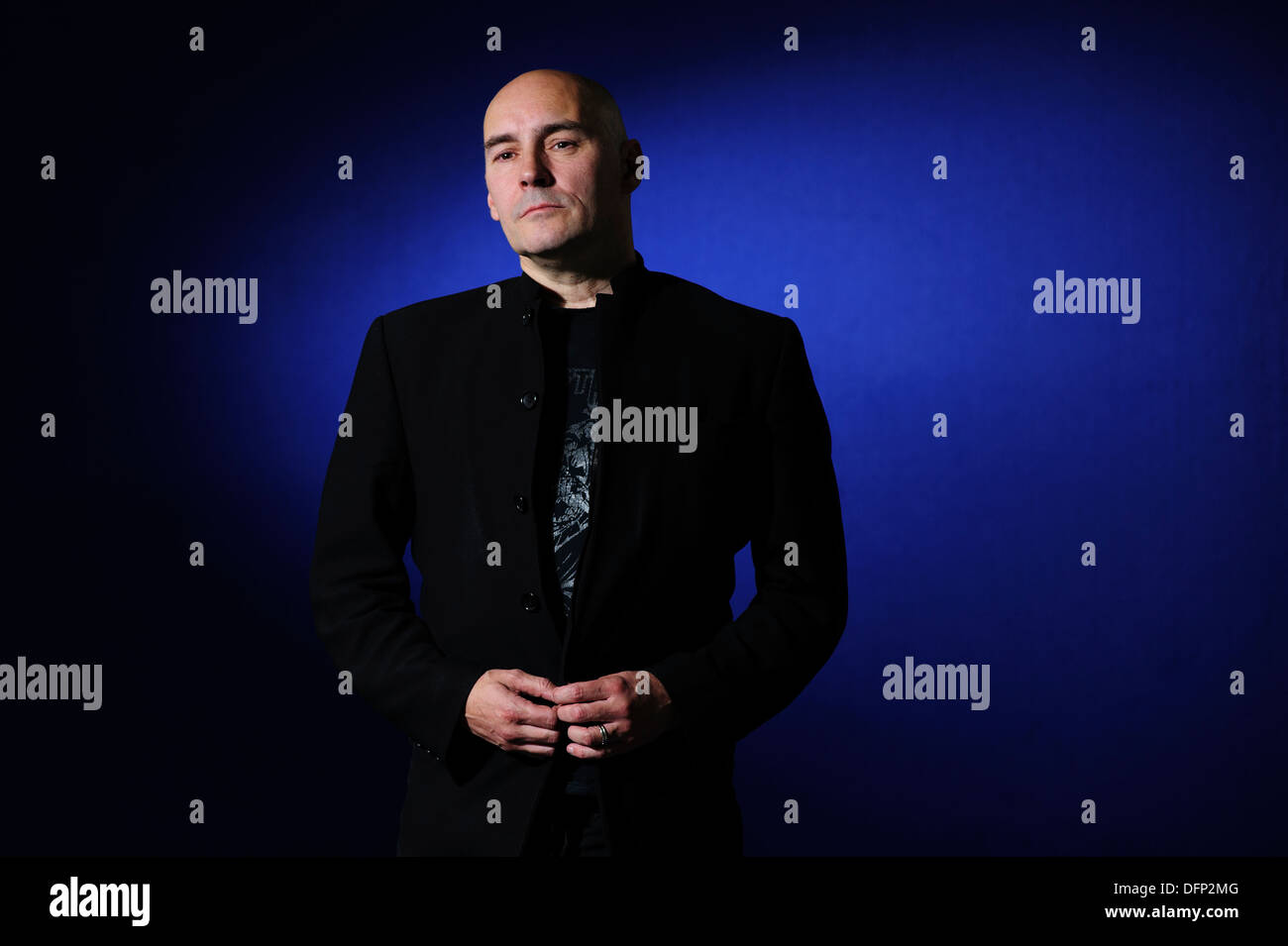 Grant Morrison MBE, Scottish comic book writer and playwright attending ...