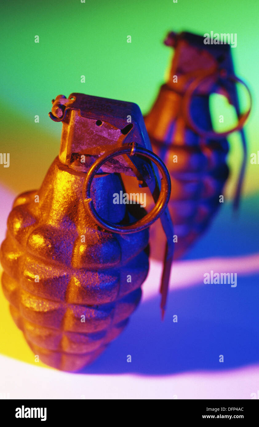 Hand grenades hi-res stock photography and images - Alamy