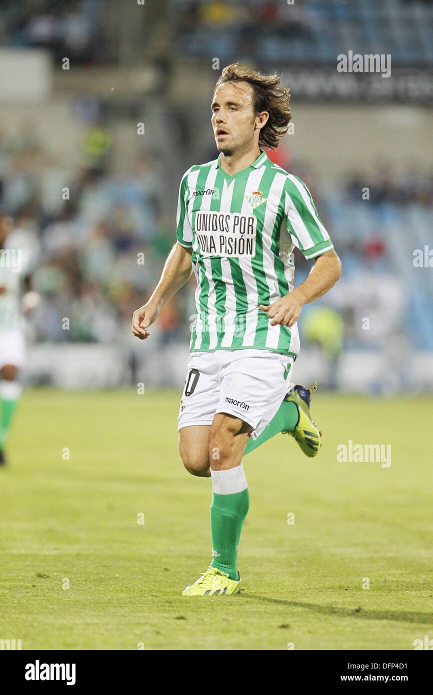 Getafe, Spain, October 6, 2013. 6th Oct, 2013. Joan Verdu (Betis ...